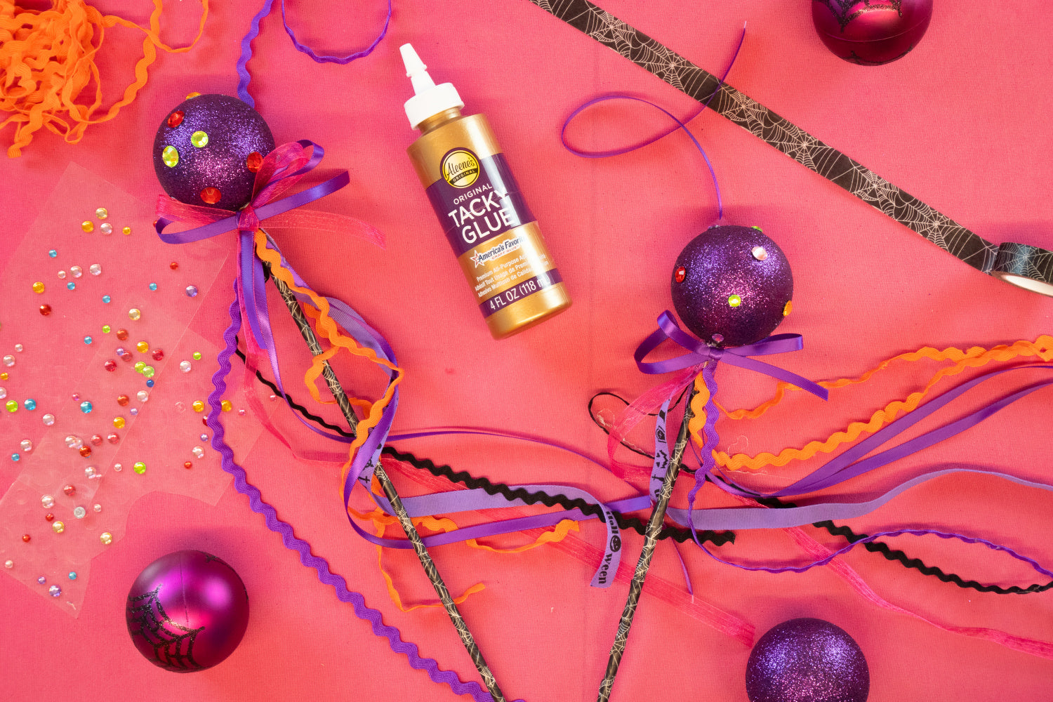 Easy Dollar Store Halloween Craft for Kids with Tacky Glue – Aleene's