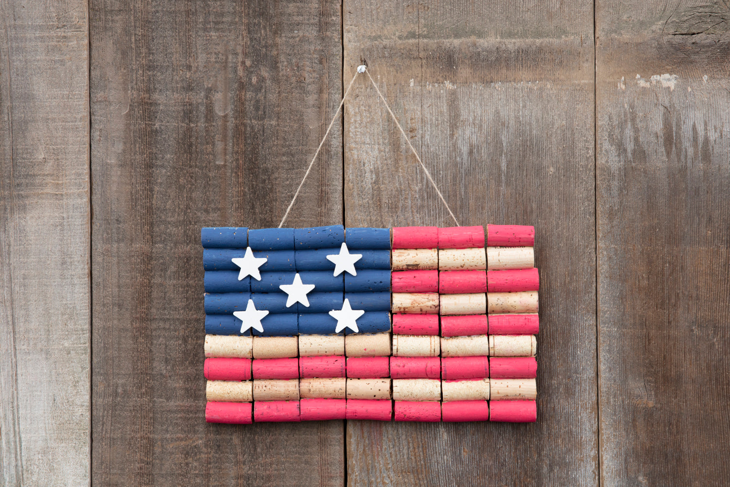 Patriotic Cork Flag – Aleene's