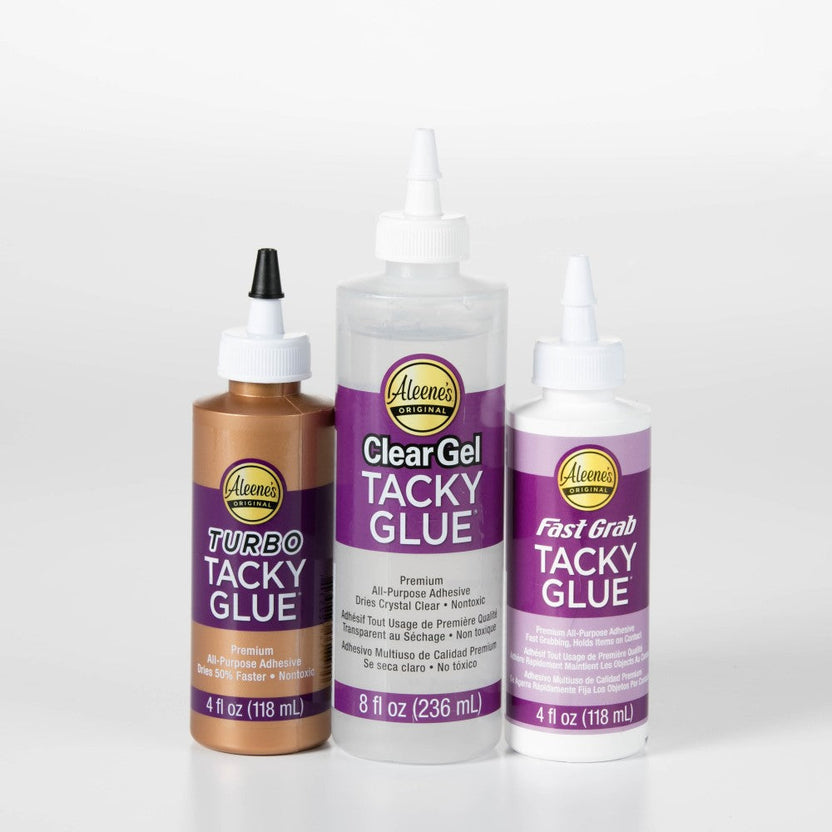 Aleene's Clear Gel Tacky Glue 8 fl. oz. 3 Pack