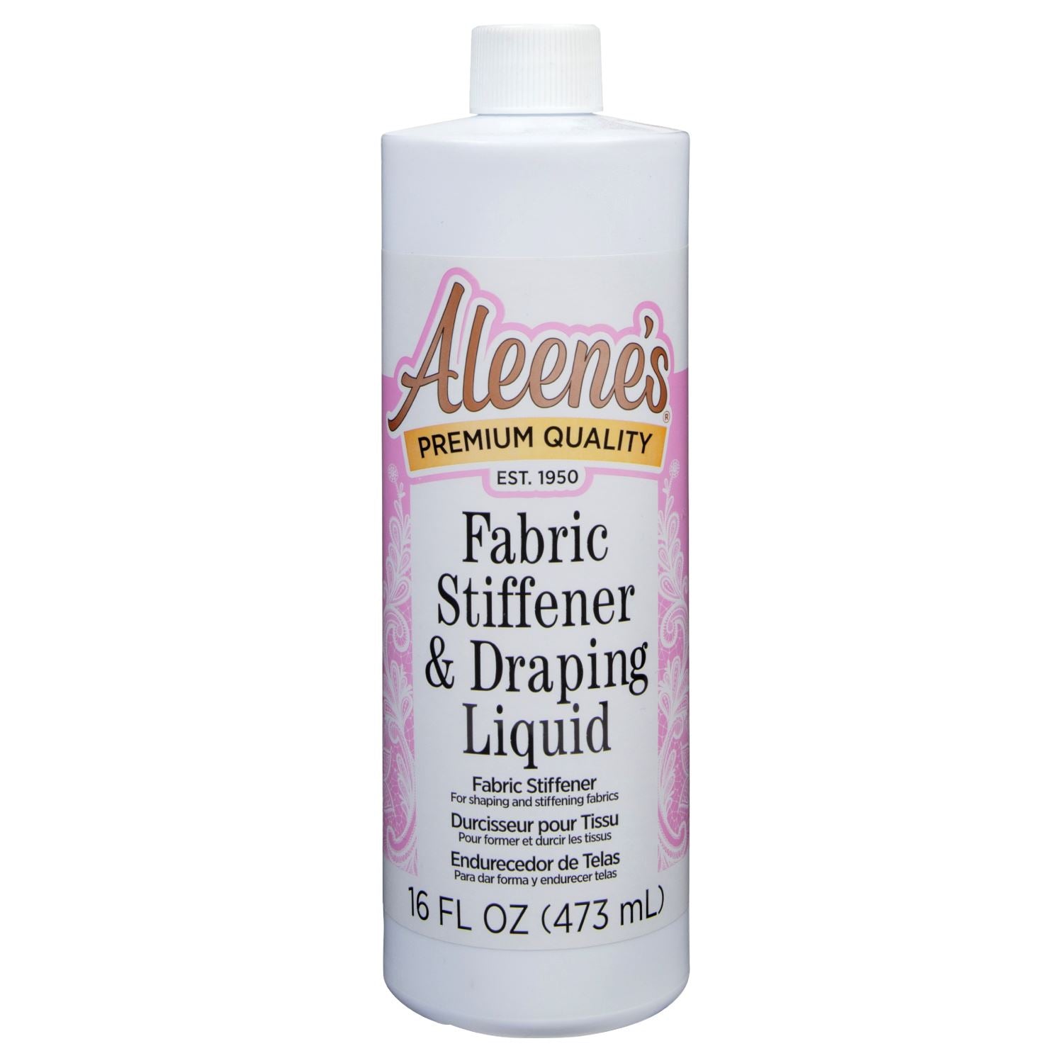 Aleene’s Fabric Stiffener & Draping Liquid 16 fl. oz. – Aleene's