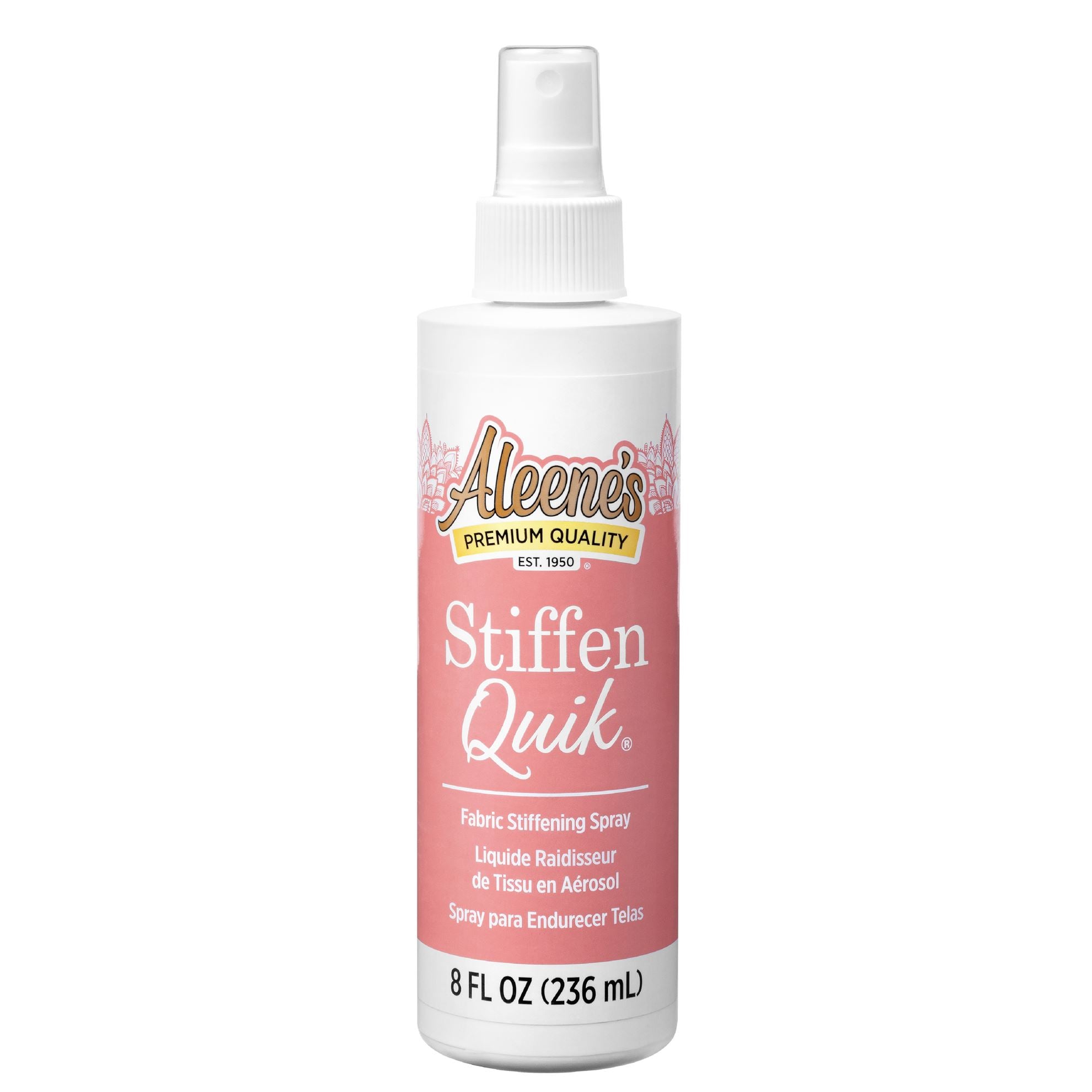 Aleene’s Stiffen Quik Fabric Stiffening Spray 8 fl. oz. – Aleene's