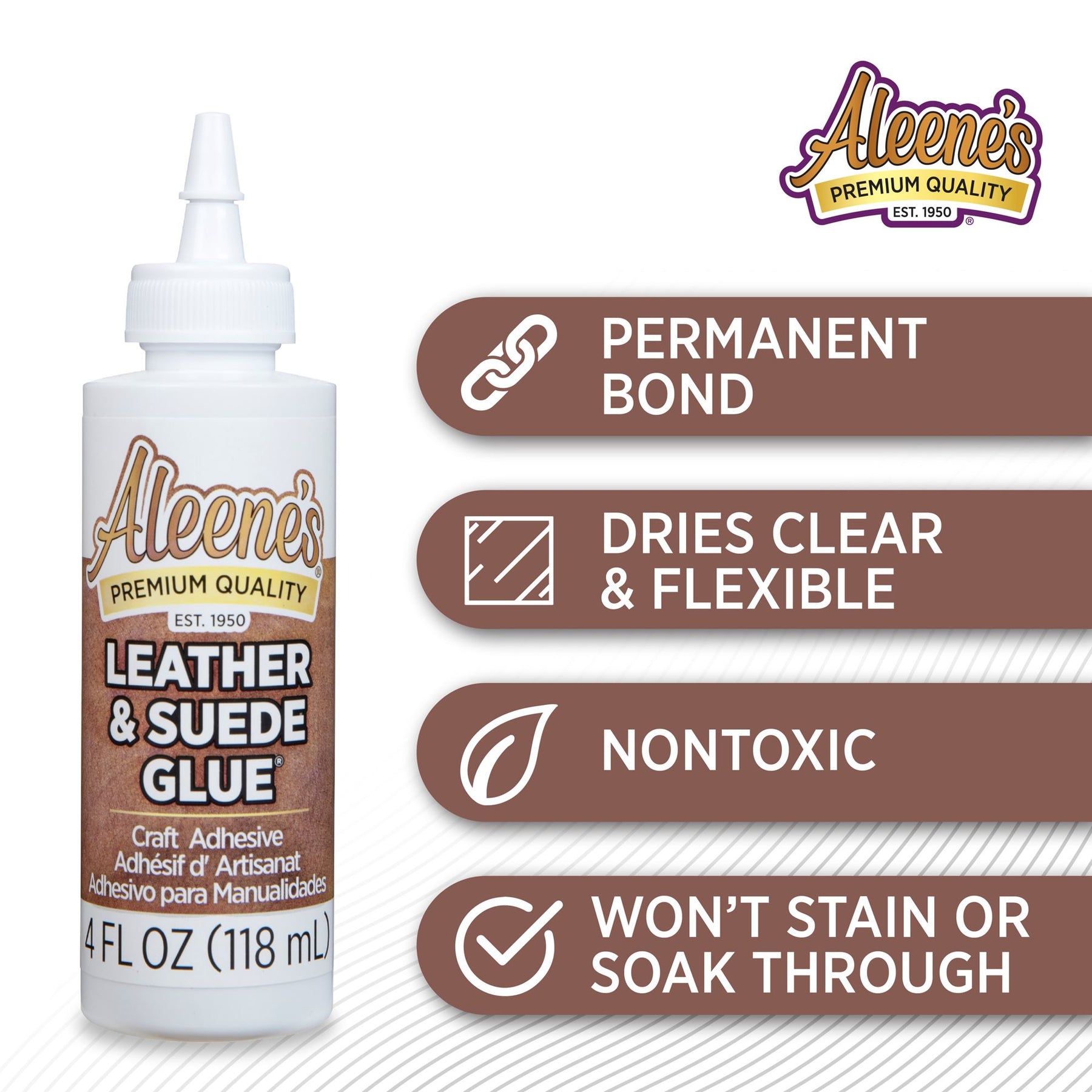 Aleene's Leather & Suede Glue 4 fl. oz.